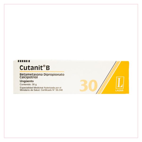 CUTANIT B (BETAMETASONA + CALCIPOTRIOL) – Farmacia Dermatológica Quito ...